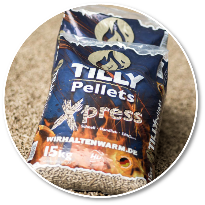 Holzpellets Sackware | Tilly Hedrich | Gießen, Langgöns, Weinbach